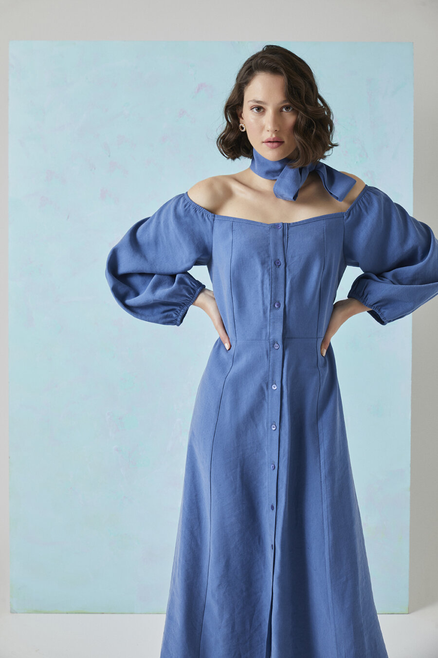 Eliza Blue Dress Tümü Pilea My Pilea